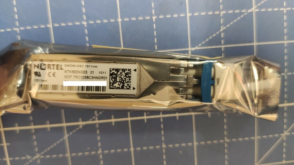 Nortel NTK592NGE5 DWDM-OSC 1511nm SFP 10GB Fiber Optic Interface ...