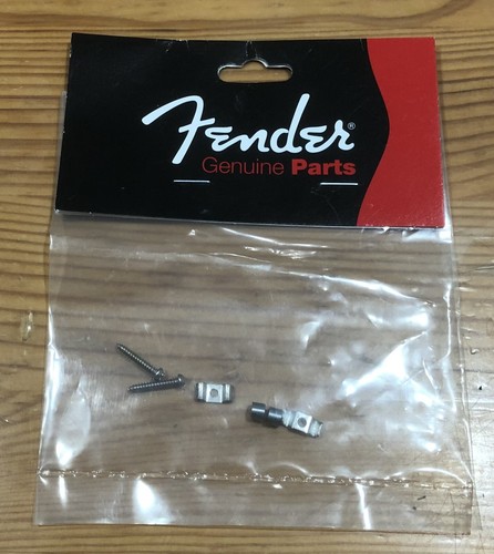 Genuine Fender Original Strat Stratocaster Chrome String Guides Trees w ...