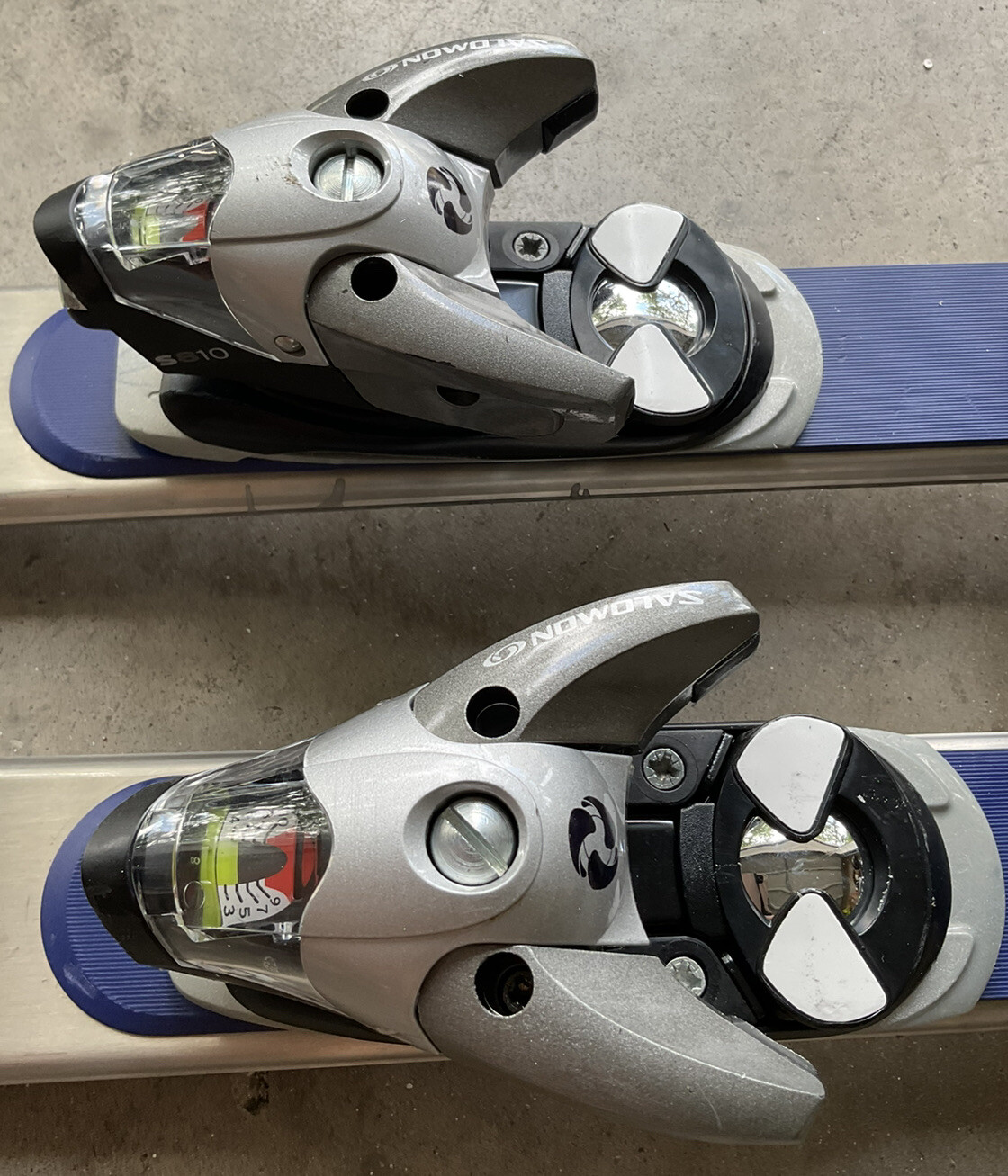 Volant CHUBB Powder Skis STEEL 152cm w/ Salomon bindings POWDER READY ...