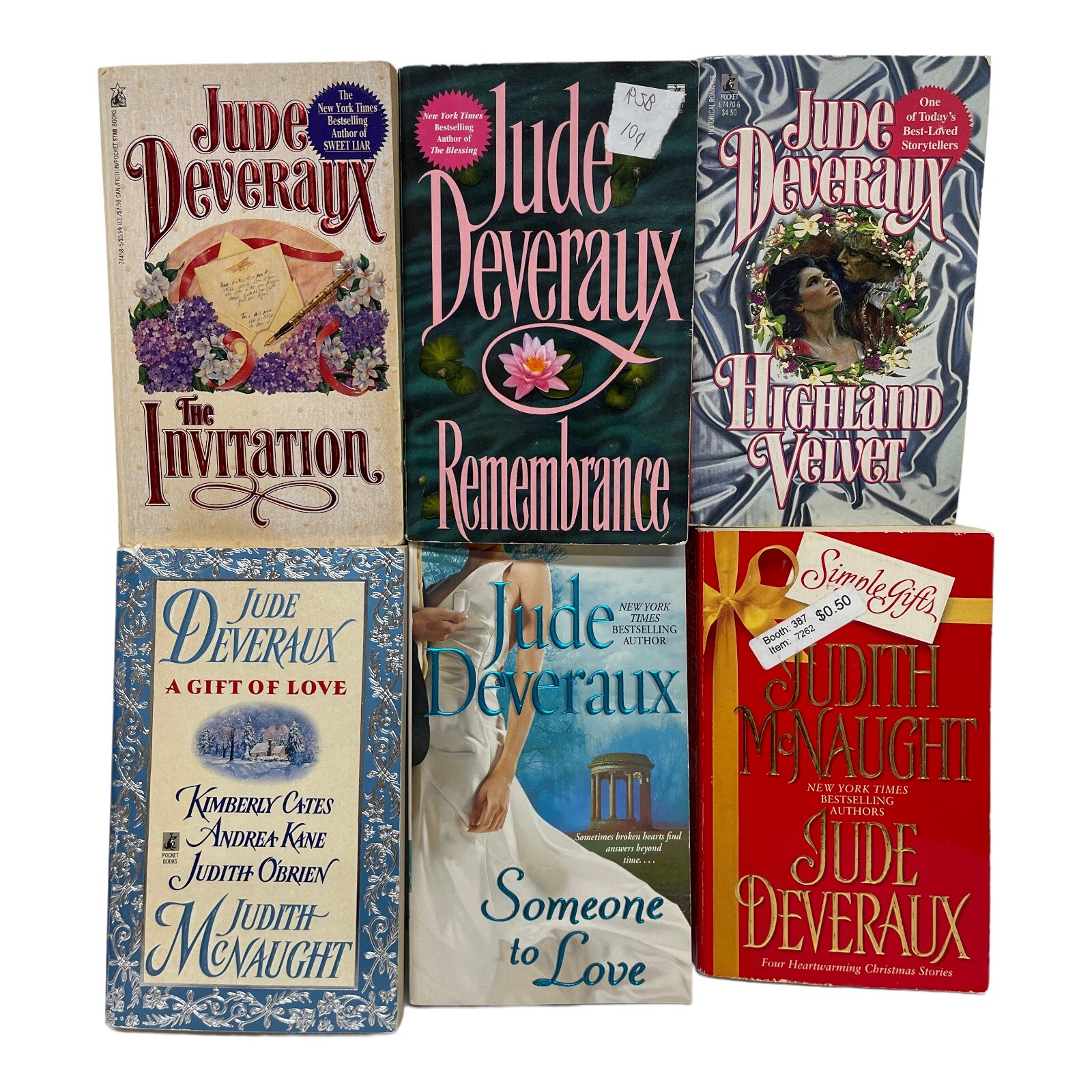 Lot of 6 Jude Deveraux Romance Paperback Books | eBay