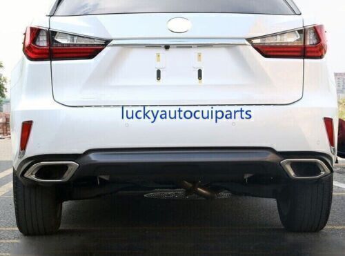 For Lexus RX 350 450H 2016~2022 Chrome Style Rear Fog Light Lamp Cover ...