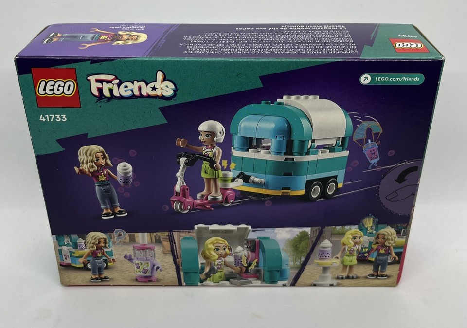 LEGO 41733 Friends Mobile Bubble Tea Shop Set 109 pcs Sealed Brand New ...
