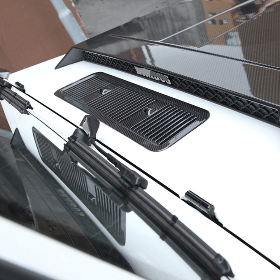 Carbon Fiber Hood Air Intake Grille Vent Trim For Benz G Class W463 ...
