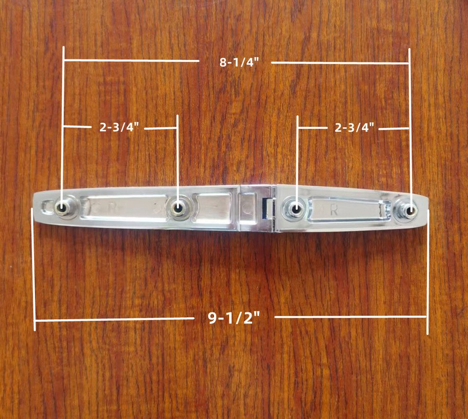 Trunk Boot Hinges Pair Fits 1940-48 Chevrolet Pontiac Olds Oldsmobile ...