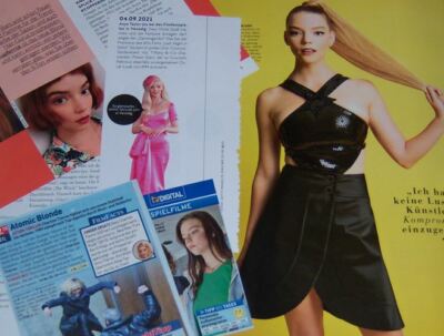 Anya Taylor-Joy 25 pc German Clippings Full Pages Cover | eBay
