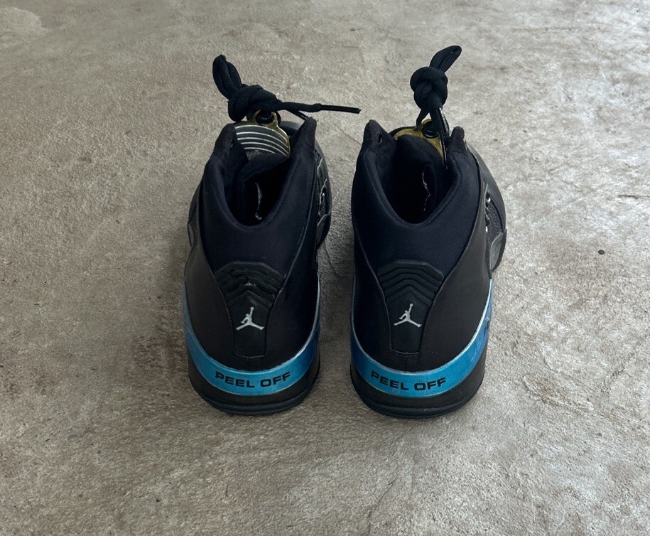 Air Jordan 17 OG Black Metallic Silver Size 11 NEW With Briefcase | eBay