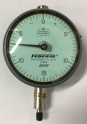 Indicators - Vintage Federal Dial Indicator