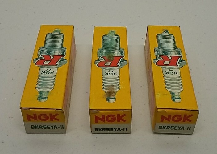 BKR5EYA-11 NGK Automotive Spark Plugs Quantity Of 3 Spark Plugs BKR5EYA ...