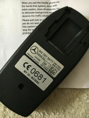 100% ORIGINAL Mercedes Bluetooth adapter B67875877 HFP with Manual and ...
