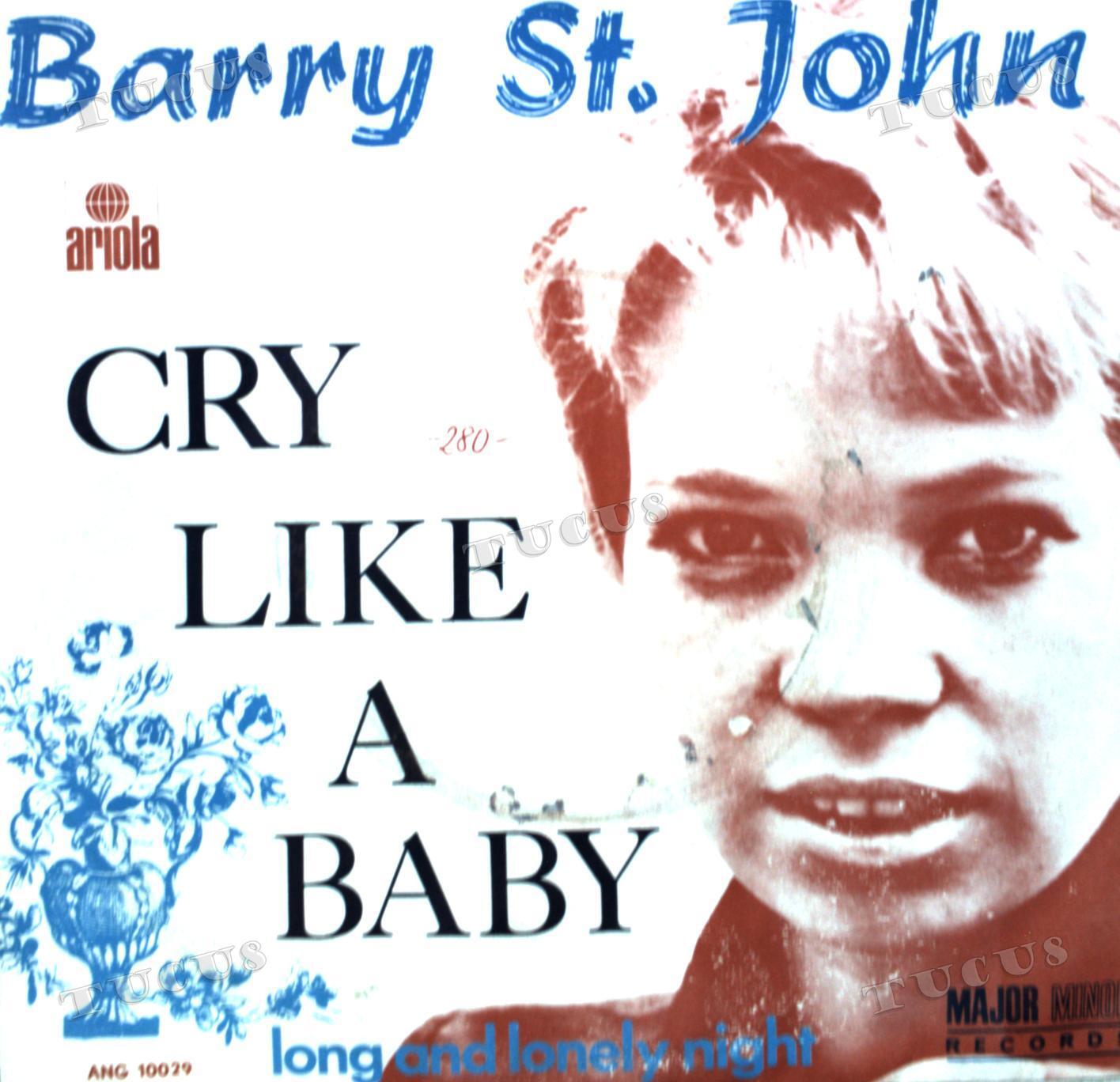 Barry St. John - Cry Like A Baby Netherlands 7" 1968 (VG/VG) .* | eBay