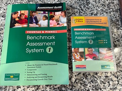 Fountas & Pinnell Grades K-2 Leveled Readers A-N Benchmark Assessment ...