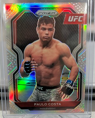 PAULO COSTA 2021 Panini Prizm SILVER | eBay