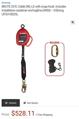 k strong brute srl le 25 ft | eBay