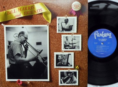 Bill Harris and Friends US Reissue ST LP EX ’83 Fantasy Jazz Bop Red ...