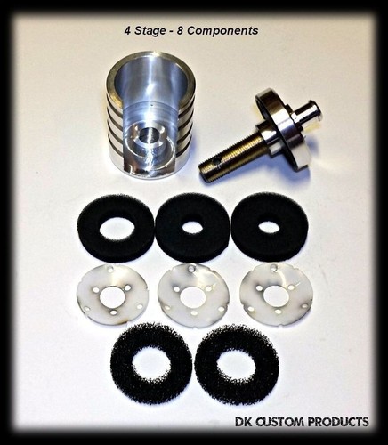 4 Stage Black Catch Can for External Breather System EBS Harley | eBay