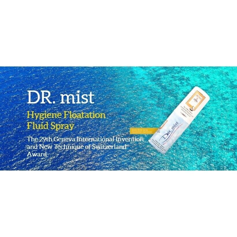 3 Bottle Dr Mist Natural Aluminum Free Deodorant Spray Removes Body ...