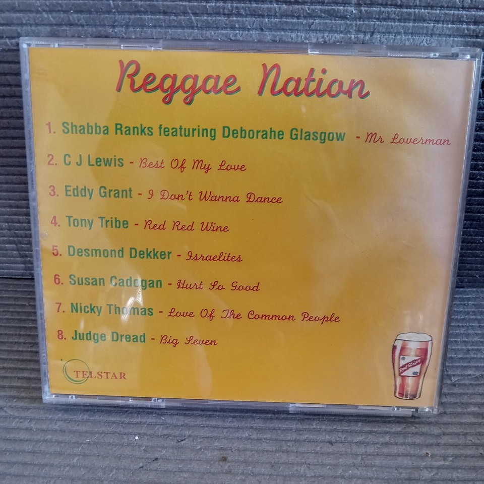 Various - Reggae Nation, Red Stripe Ltd Ed CD Album 1996 Shabba Ranks ...
