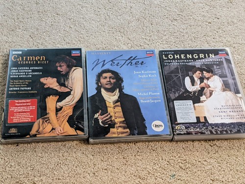 3x Decca Opera DVDs, Jonas Kaufmann | eBay