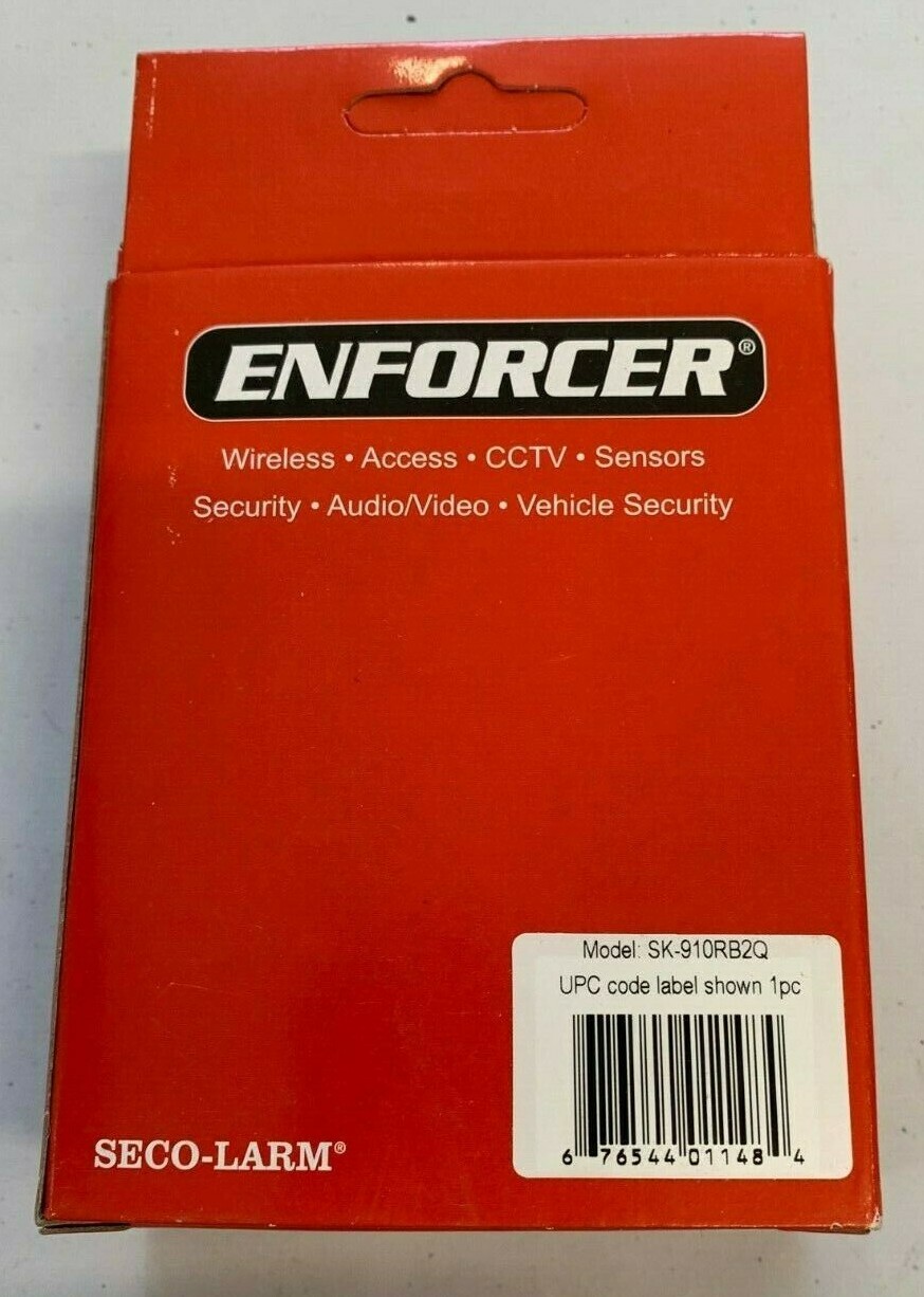Seco-Larm Enforcer Wireless Security RF Receiver 2-Channel (SK-910RB2Q ...