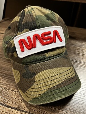 NASA Camo Baseball Cap | eBay
