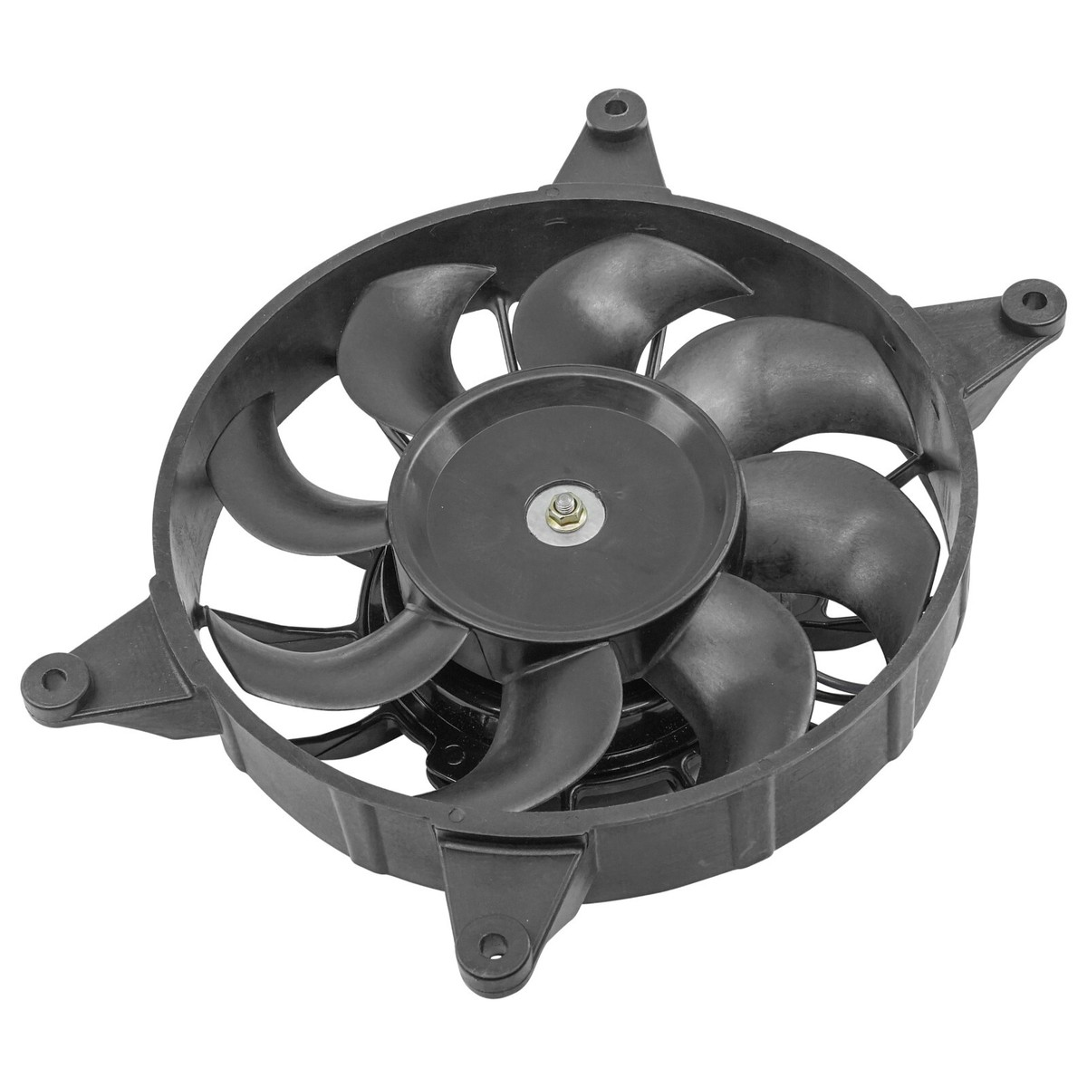 5ND-E2405 Fan Radiator Fan Assembly For Yamaha YFM400 & YFM450 ATVs ...