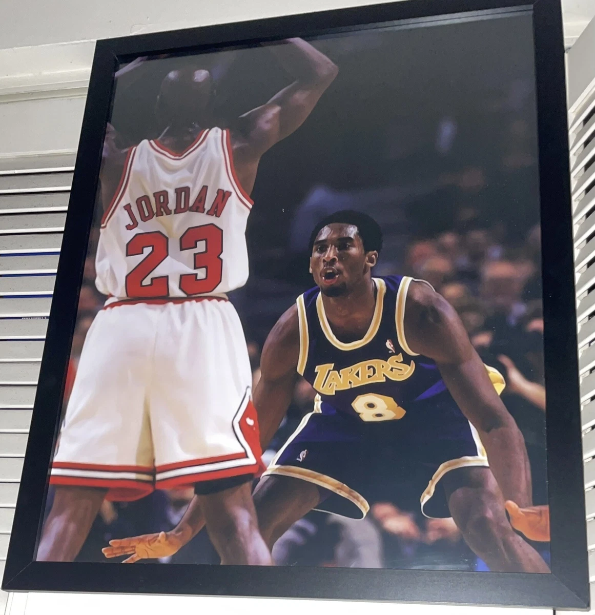 Framed Michael Jordan Poster