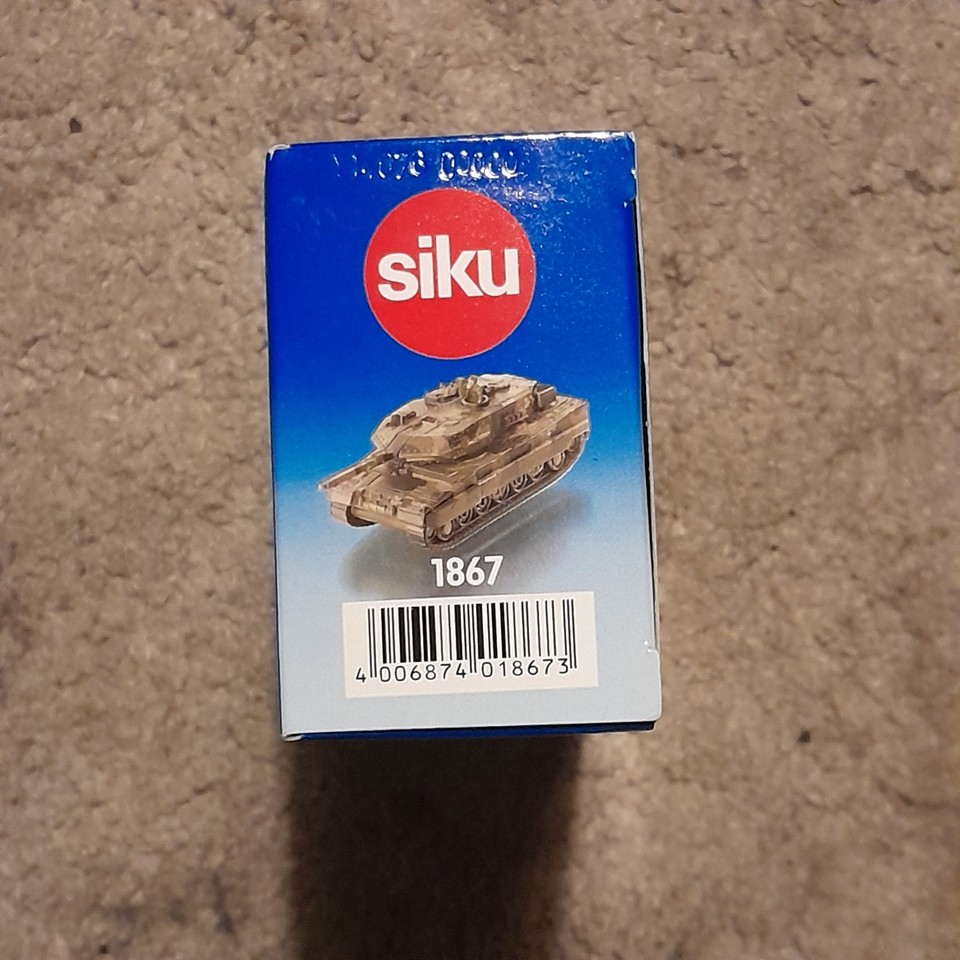 SIKU® 1867 Panzer - SUPER 1:87 NEU ungeöffnet RARITÄT | eBay.de