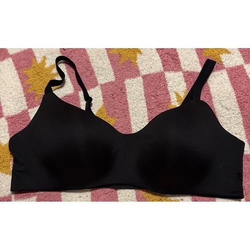 Hanes Black Full Figure Plus Size No Show Comfort Flex Fit Wirefree Bra ...