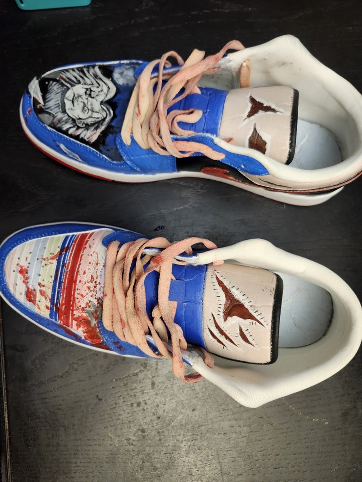 Custom Chucky Good Guys Jordan 1 Low Mens Size 12 Shoes | eBay