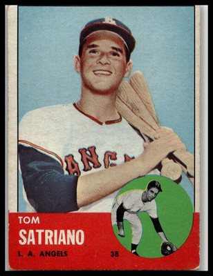 1963 Topps #548 Tom Satriano | eBay