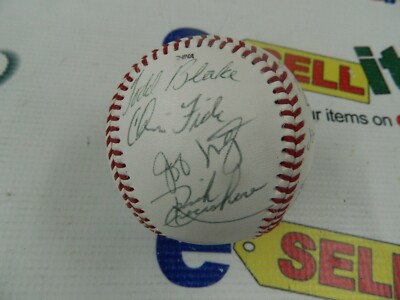 Autographed baseball -1990s ST Louis Cardinals Brian Rupp - Todd Blake ...