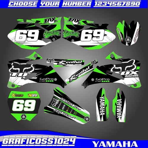 Yamaha YZF250-450 2006 2007 2008 2009 yzf450 yz250f yz450f graphics kit ...