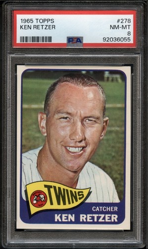 1965 Topps #278 Ken Retzer PSA 8 | eBay
