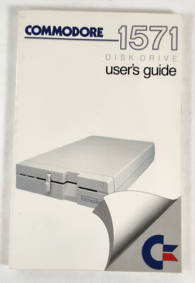 Commodore 64 Disk Drive User's Guide 1571 64 128 C64 128D Plus4 Book ...