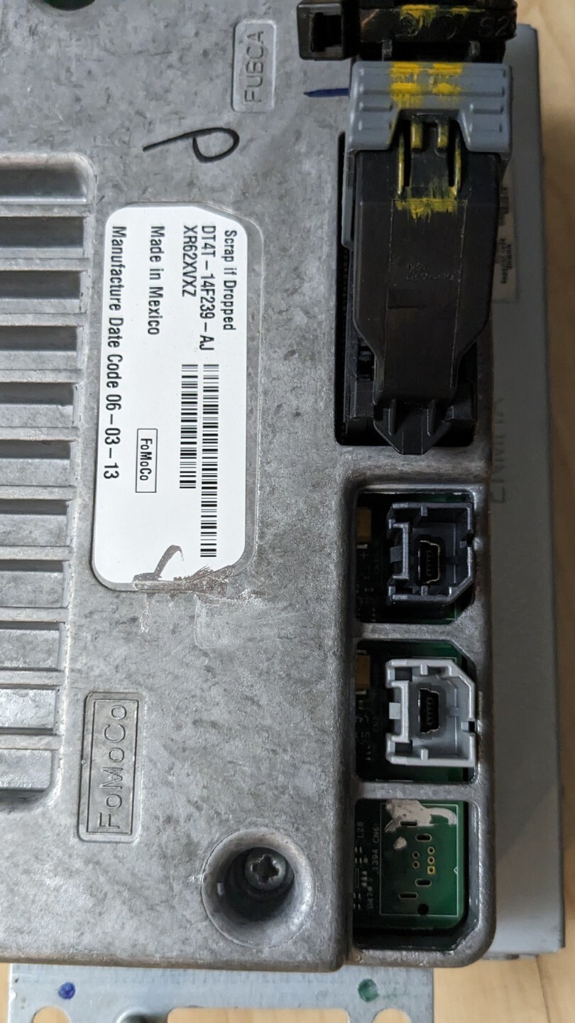 11 12 13 14 Ford Edge GPS Navigation Info Display Screen W Sync Module ...