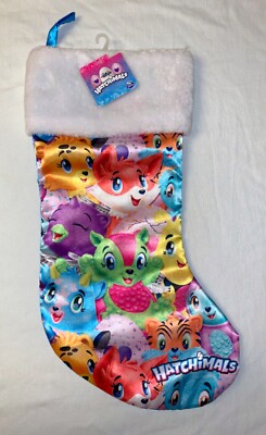 Hatchimals Children's Holiday Christmas Stocking 18" New | eBay
