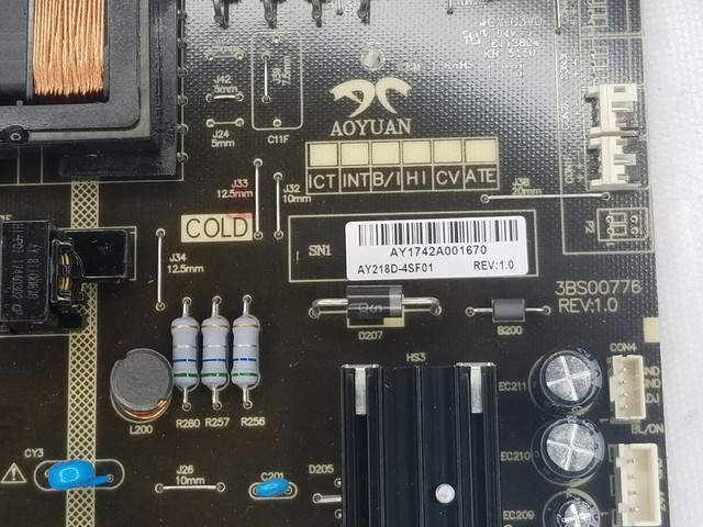 Sceptre Ay218d-4sf01 E112804 Power Supply for Sxtv58da for sale online ...