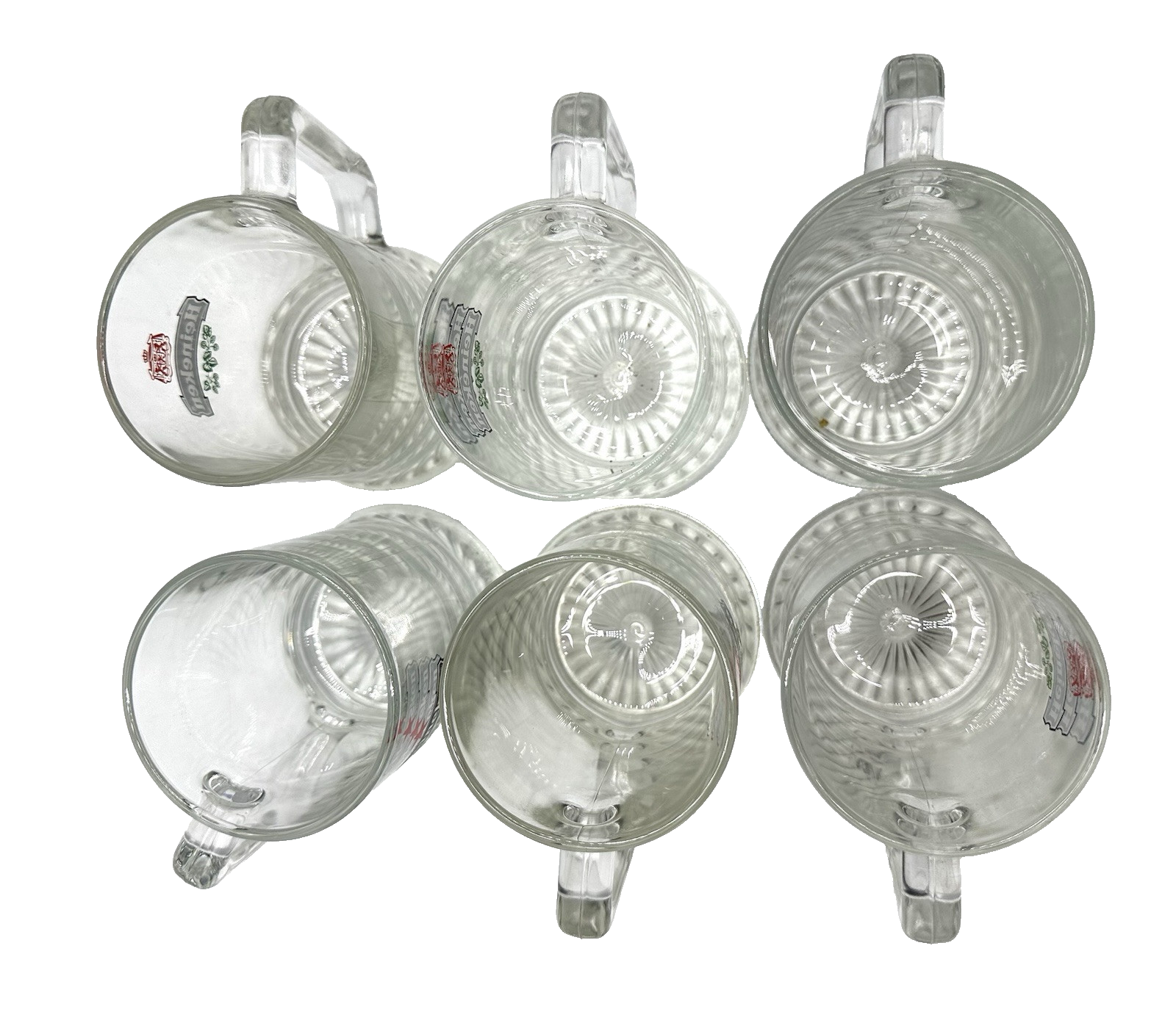 Heineken Beer Promotional Glasses 25Cl Set Of 6 H 11Cm | eBay