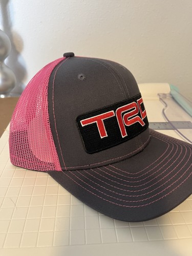 Toyota Racing Pink and grey TRD Trucker Hat - Read Description - Free ...