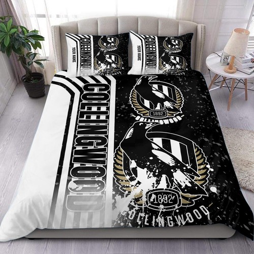 Collingwood Magpies AFL Bedding Set Doona Duvet Cover Kid Men Gift ...