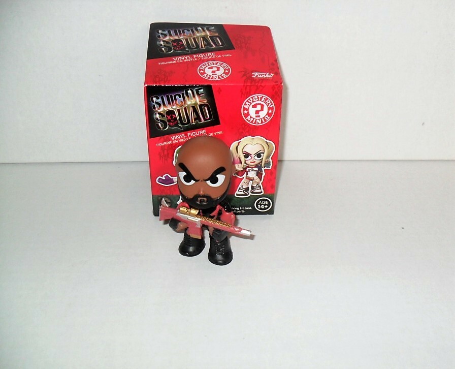 FUNKO SUICIDE SQUAD VINYL FIGURE 3" SINGLE LOOSE NEW DEADSHOT UNMASKED ...