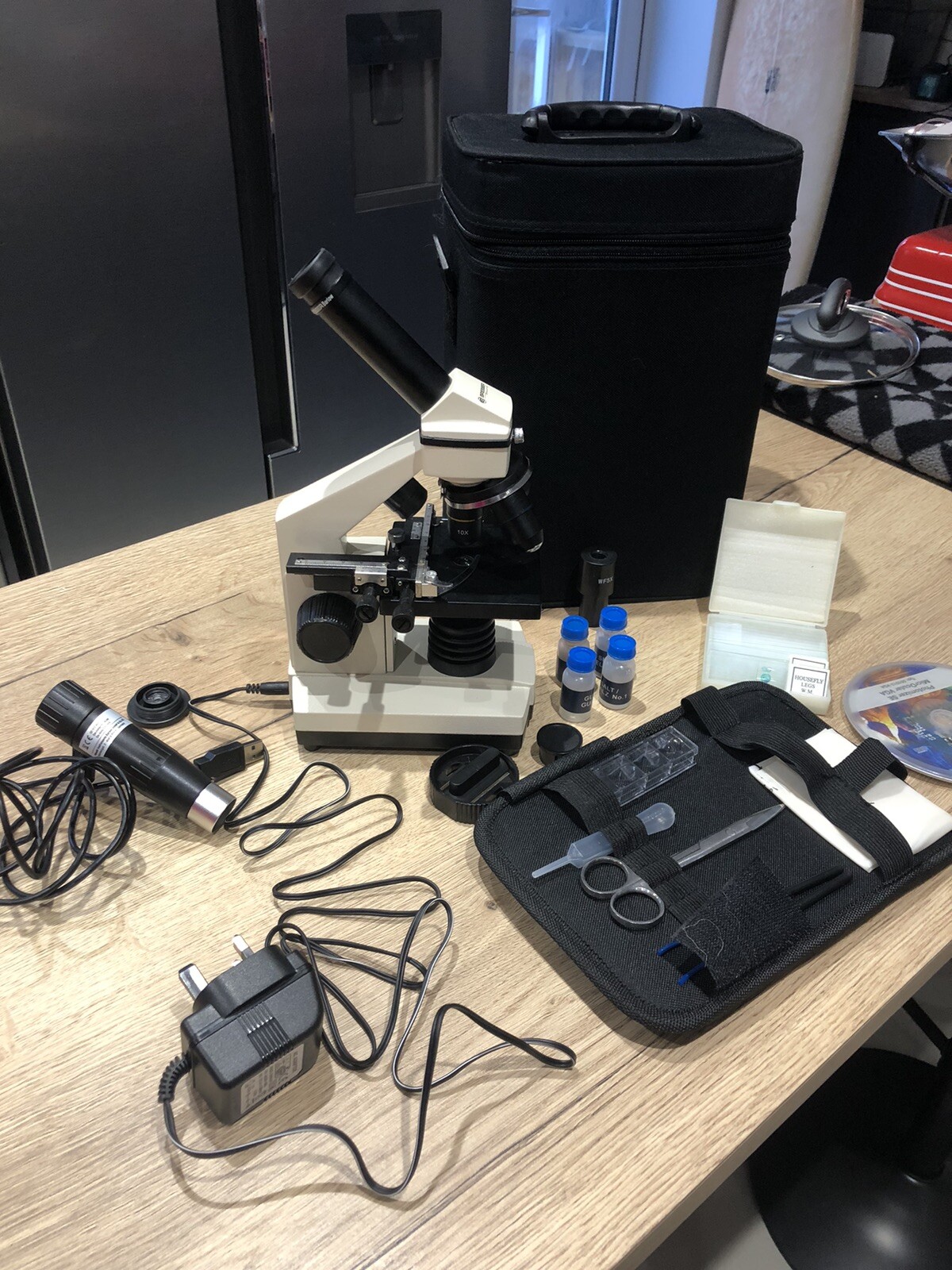 Bresser Biolux NV 20x-1280x Magnification Microscope With Carry Case ...