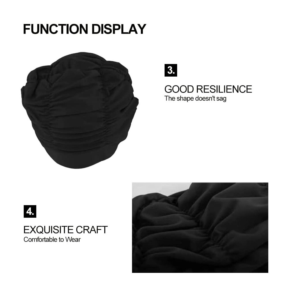 Snug Fit Bathing Cap for Complete Immersion Lightweight and Tear ...