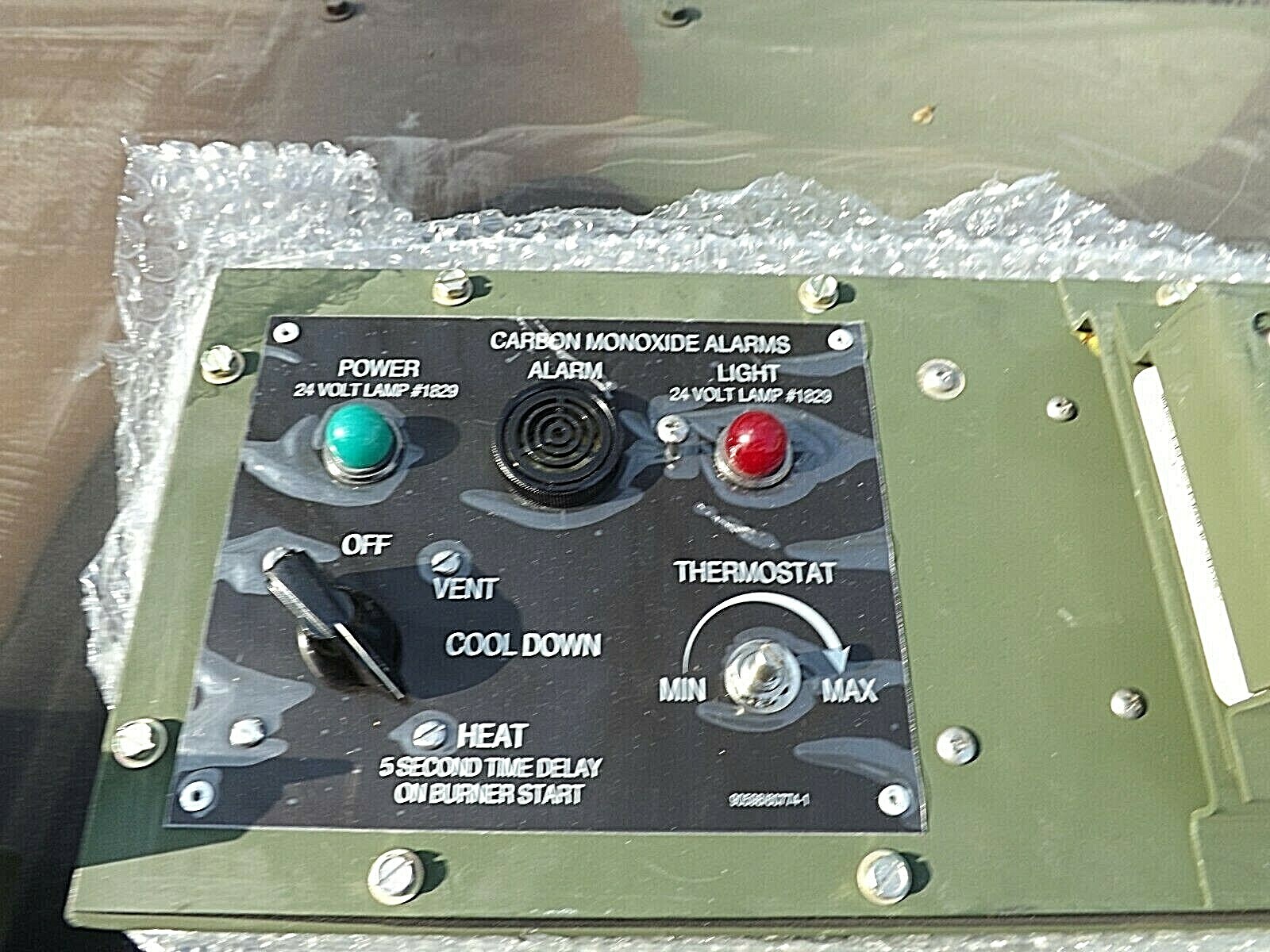 MILITARY HEATER, ELECTRIC POWERED , MULTIFUEL MODEL NO. H140, 140,000 ...