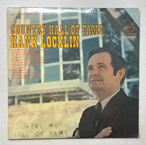 Country Hall Of Fame Hank Locklin LP Vinyl Record Album | eBay