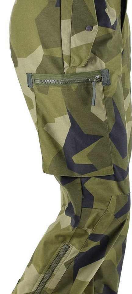 Original Swedish army M90 pants splinter camouflage field combat ...