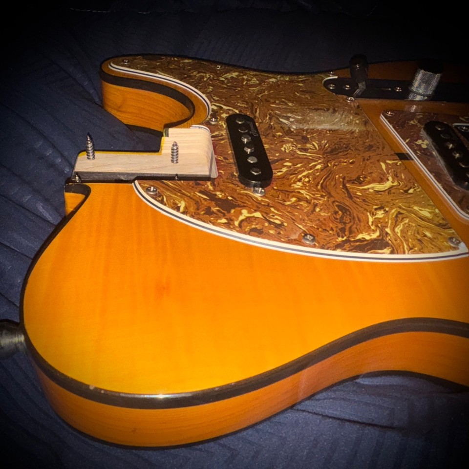 L@@K!! Fully Loaded Prince/MadCat style Telecaster Body Luthier Project ...