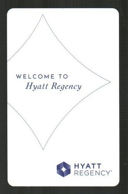 HYATT REGENCY Welcome, Collectible Hotel Key Card | eBay