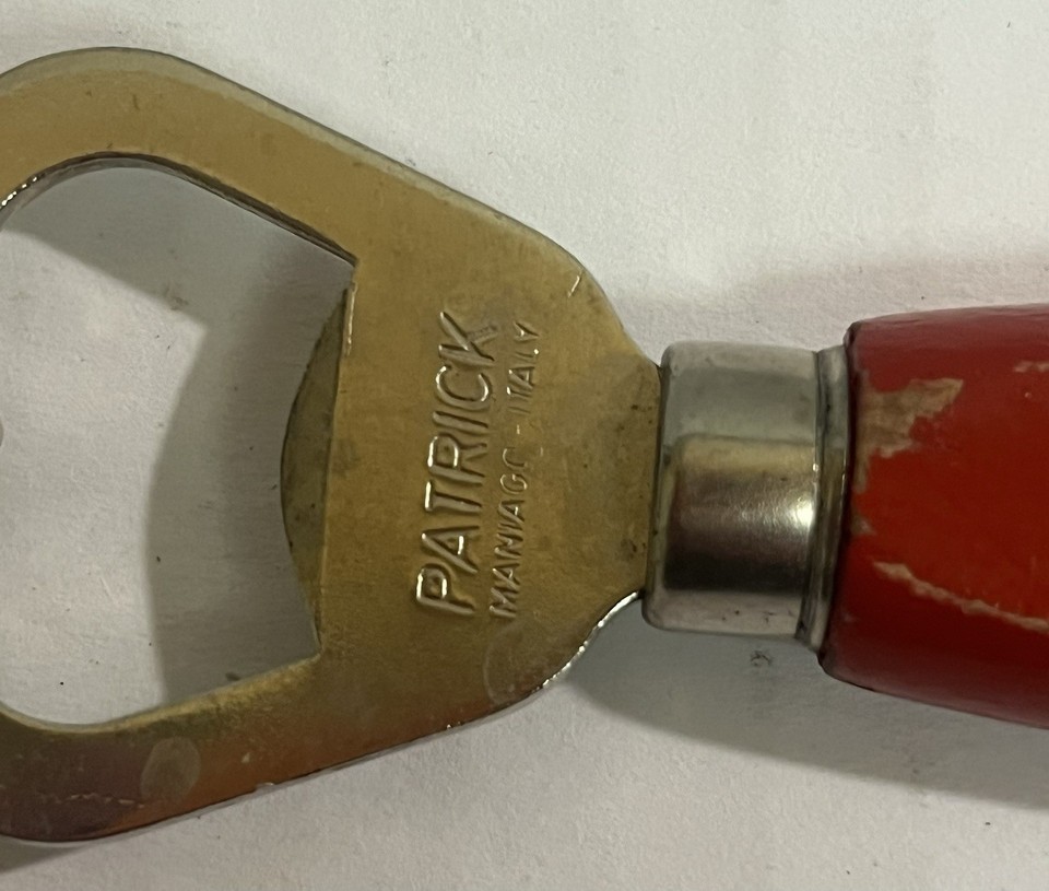 Vintage Peroni Brand by Patrick Maniago Italy Wood Handle Bottle Opener ...