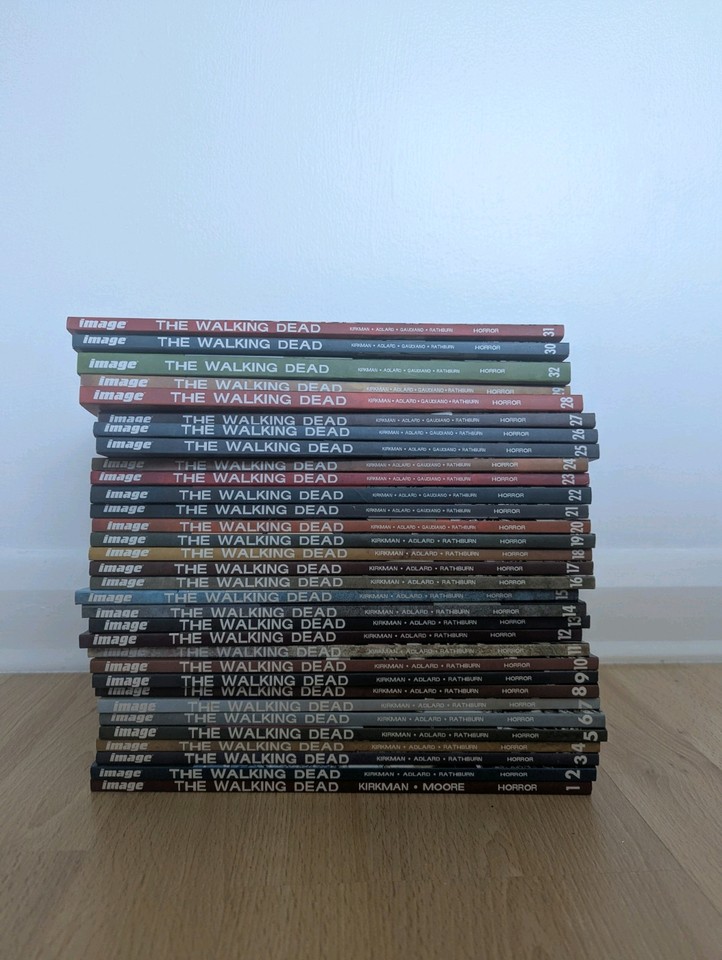 The Walking Dead Graphic Novels Comic Books Volume 1-31 Robert Kirkman ...